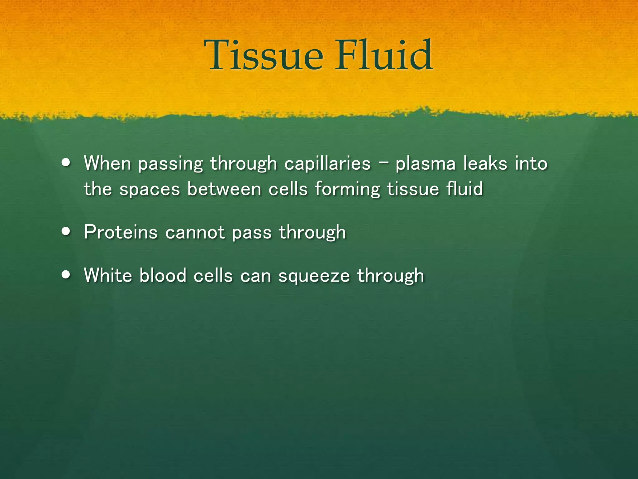 AS Level Biology - 8) Transport in Mammals | PPTX