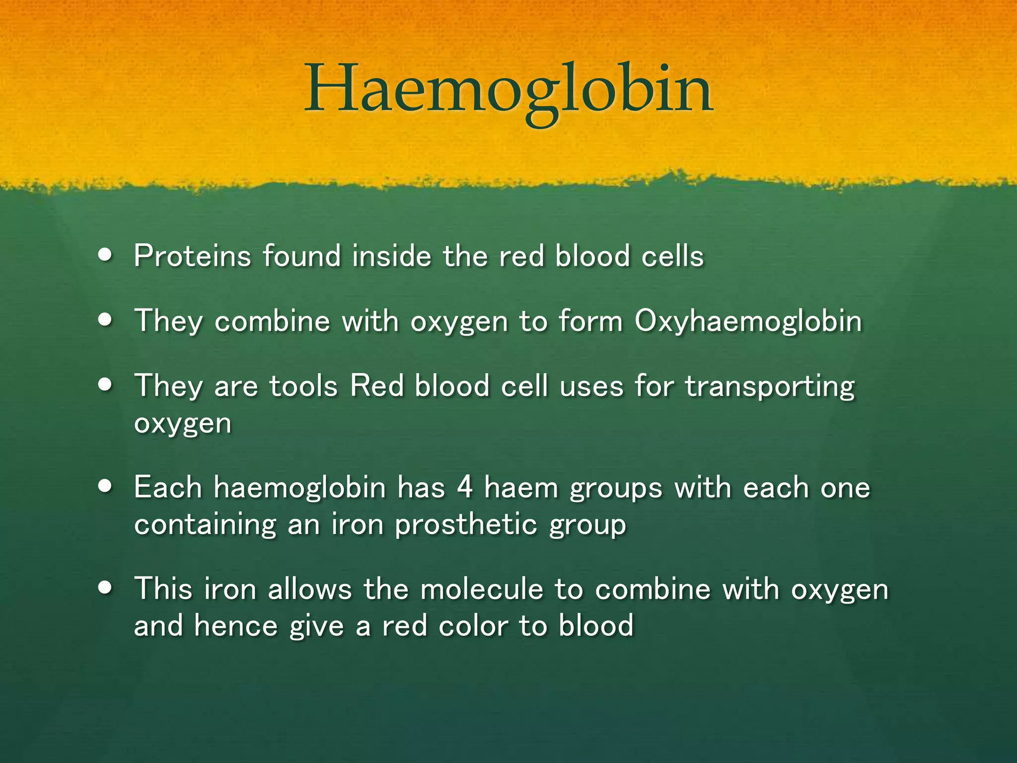 AS Level Biology - 8) Transport in Mammals | PPTX