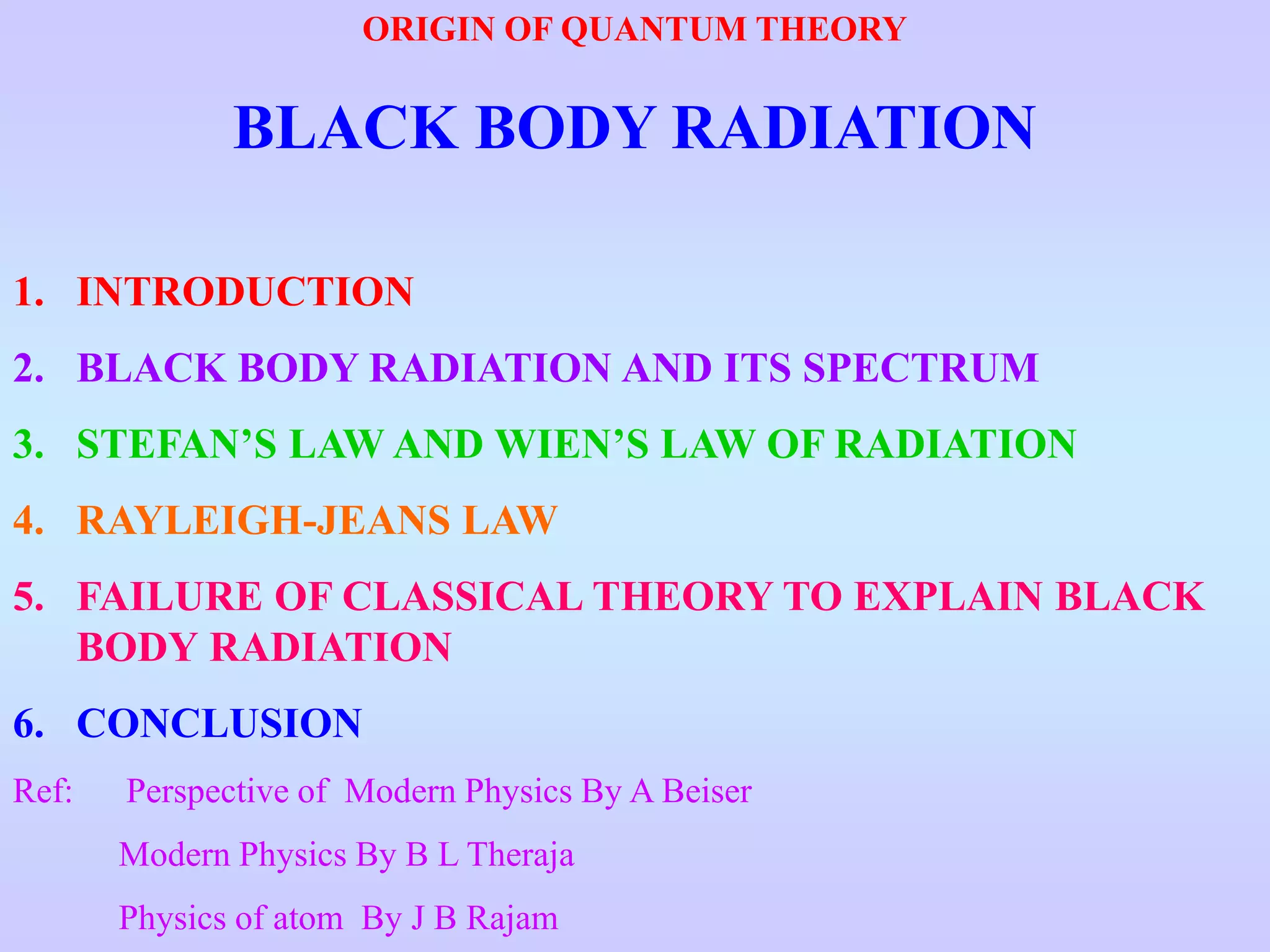 1 black body | PPT