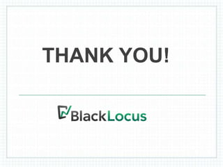 BlackLocus Presents at Under the Radar | PPTX | Business | Business and ...