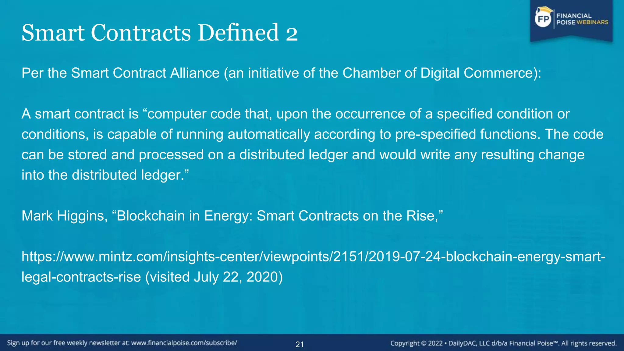 Blockchain and Smart Contracts | PDF