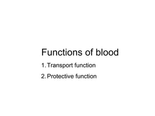 Chapter 8 Lesson 1 - The Components of Blood | PPT