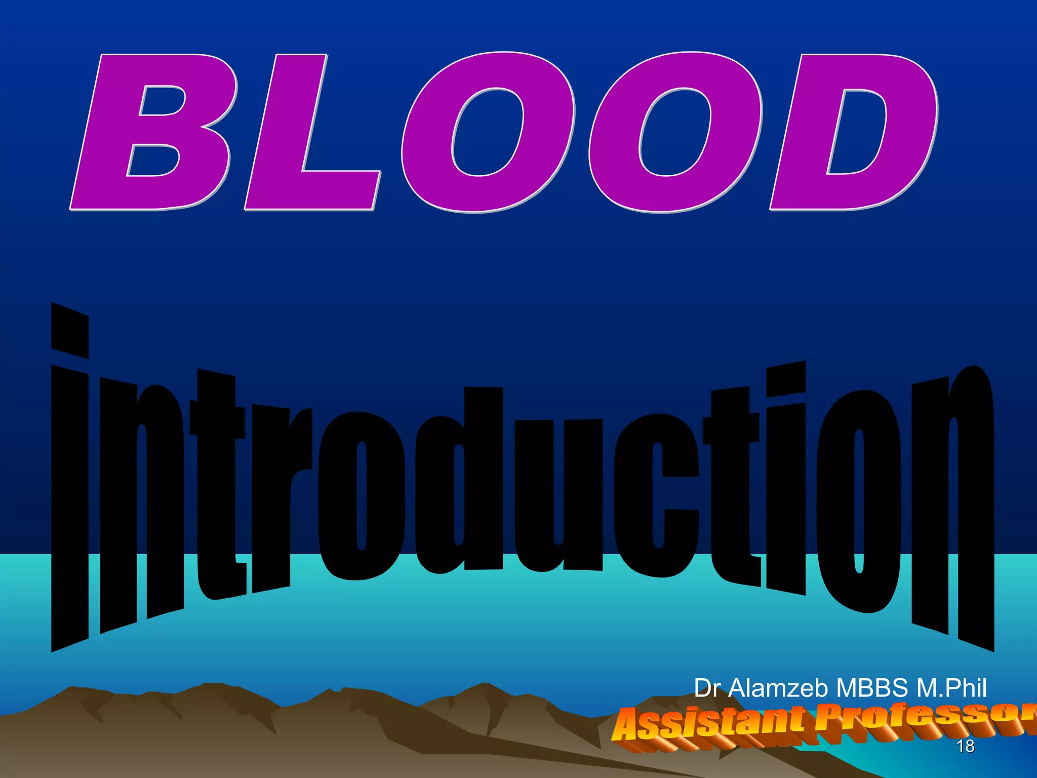1 blood basic facts final | PPT