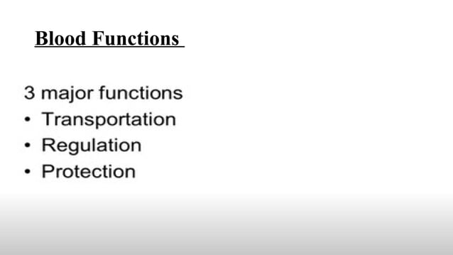 DPT - Physiology - II (Blood Physiology) Blood Composition and Function | PPTX | Blood Disorders ...