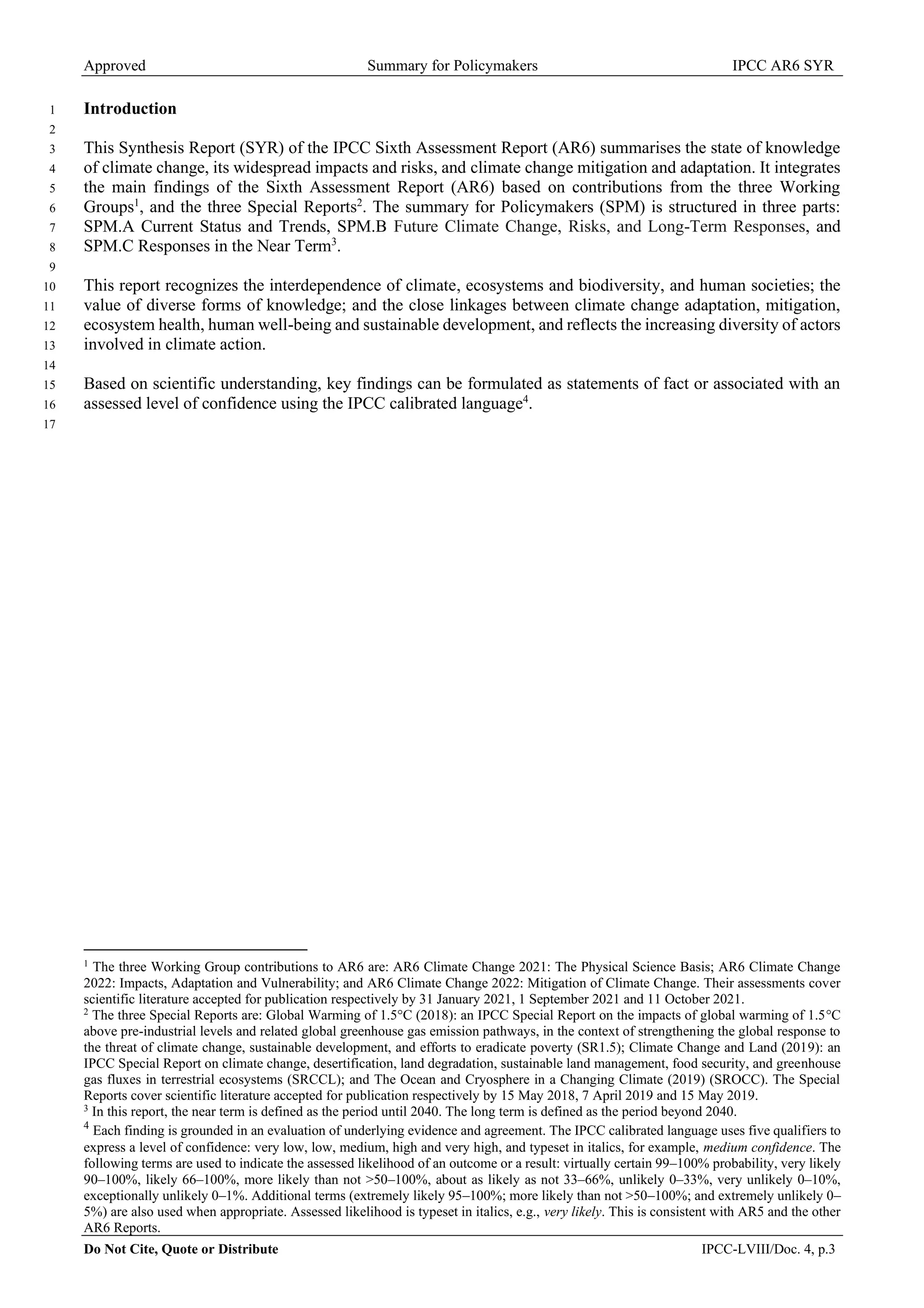 IPCC AR6 Climate Change 2023 report | PDF