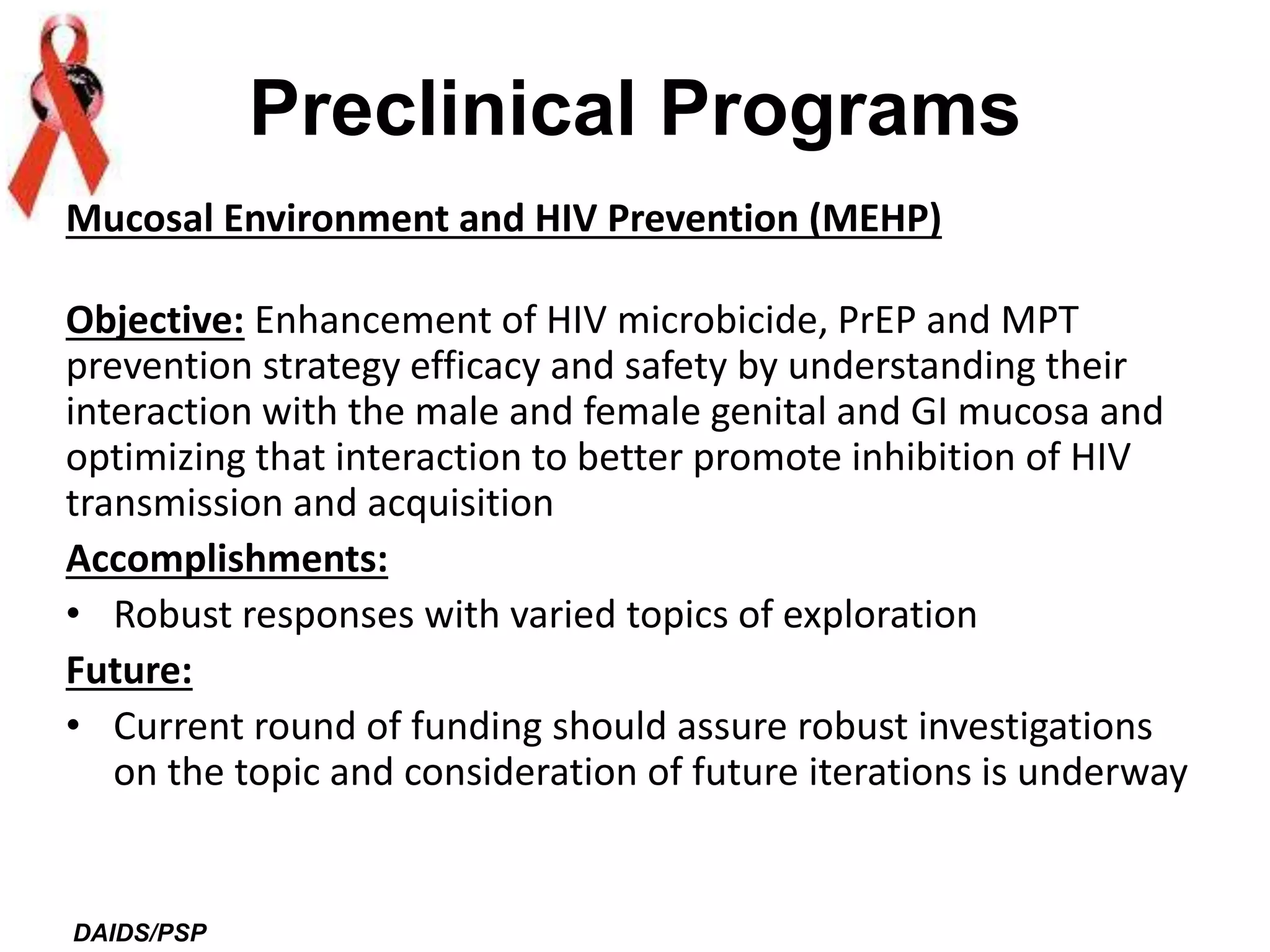 Prevention Sciences Program: Present and Future | PPTX