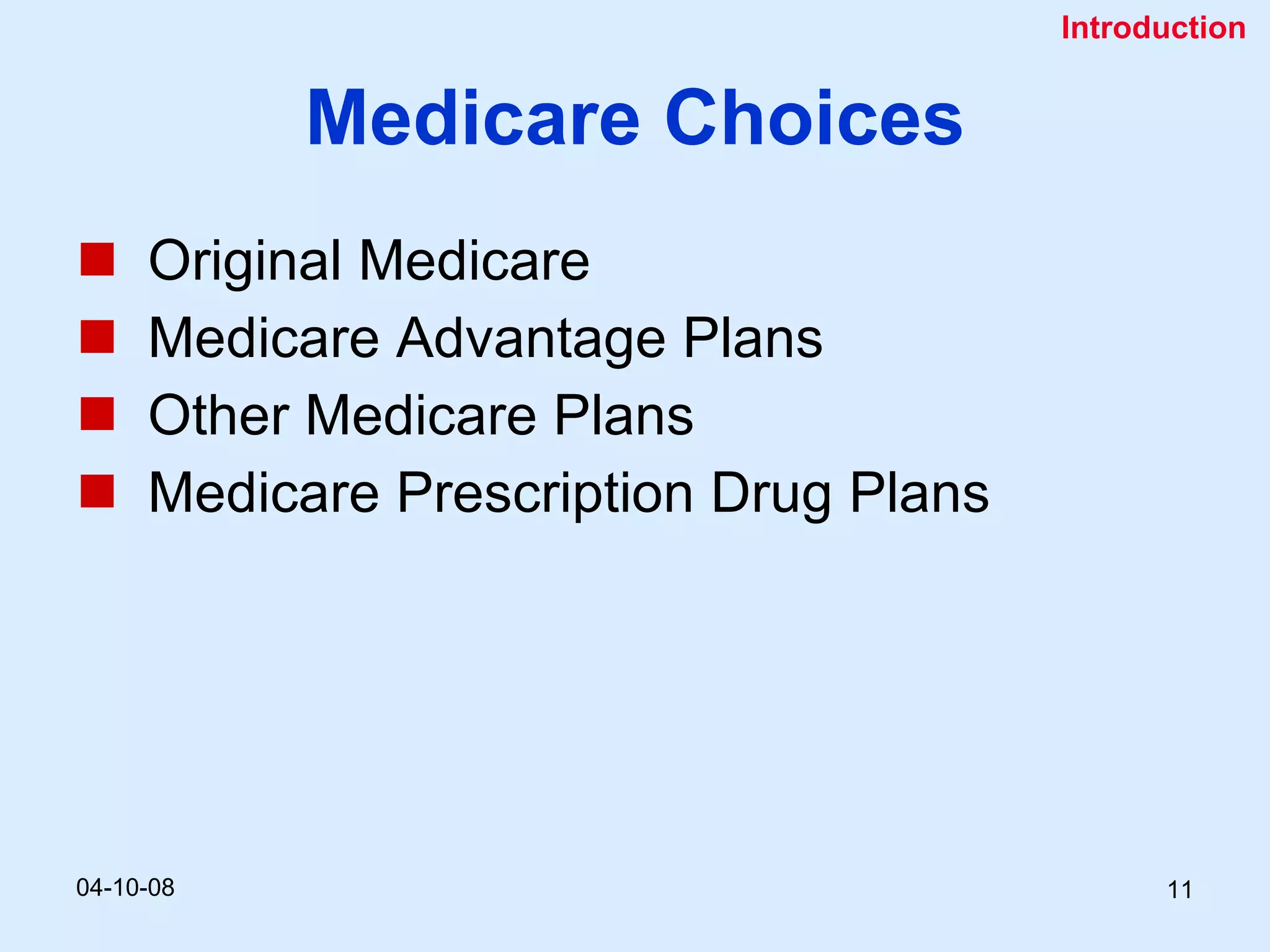 Medicare 101 | PPT