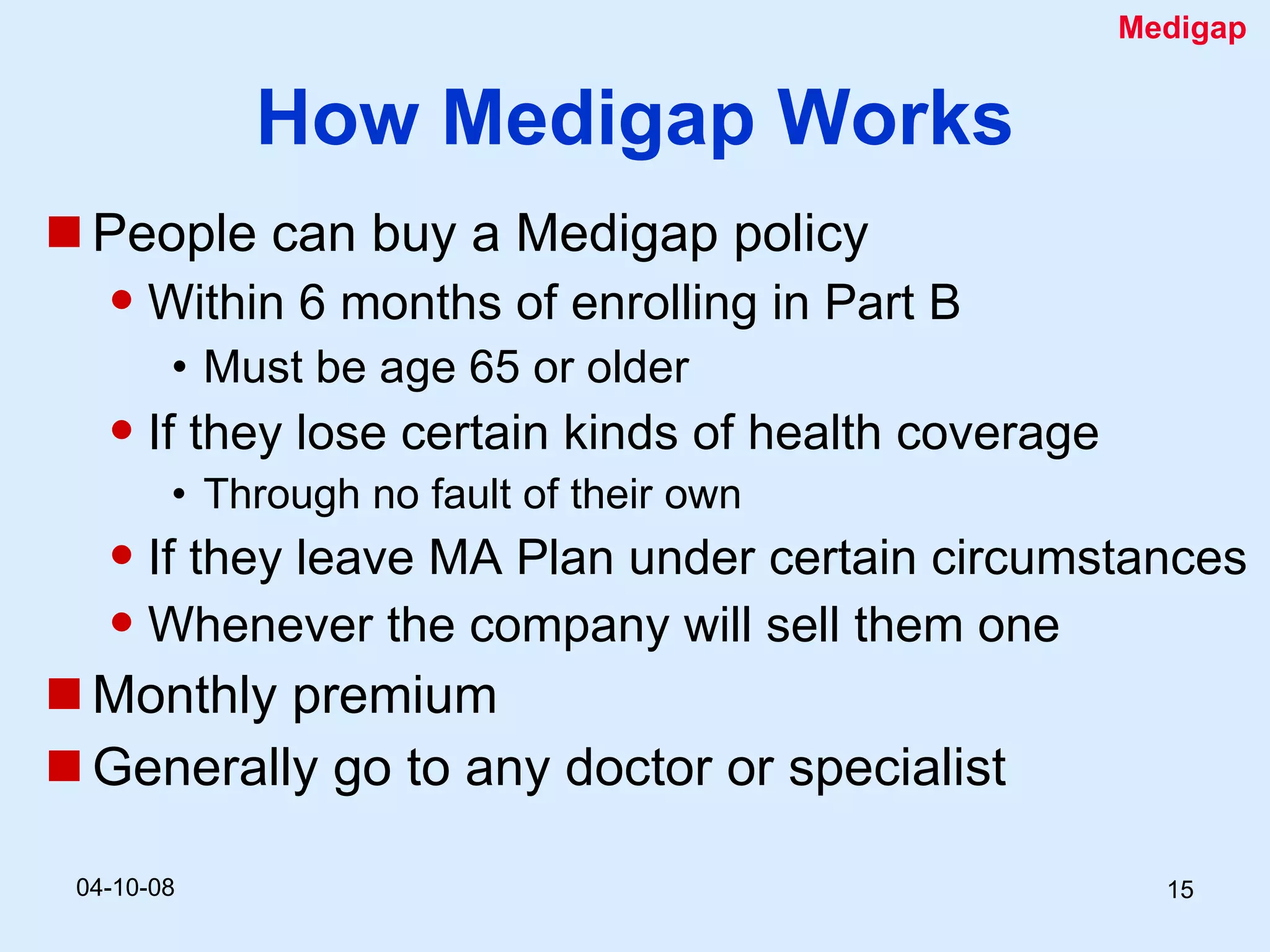 Medicare 101 | PPT