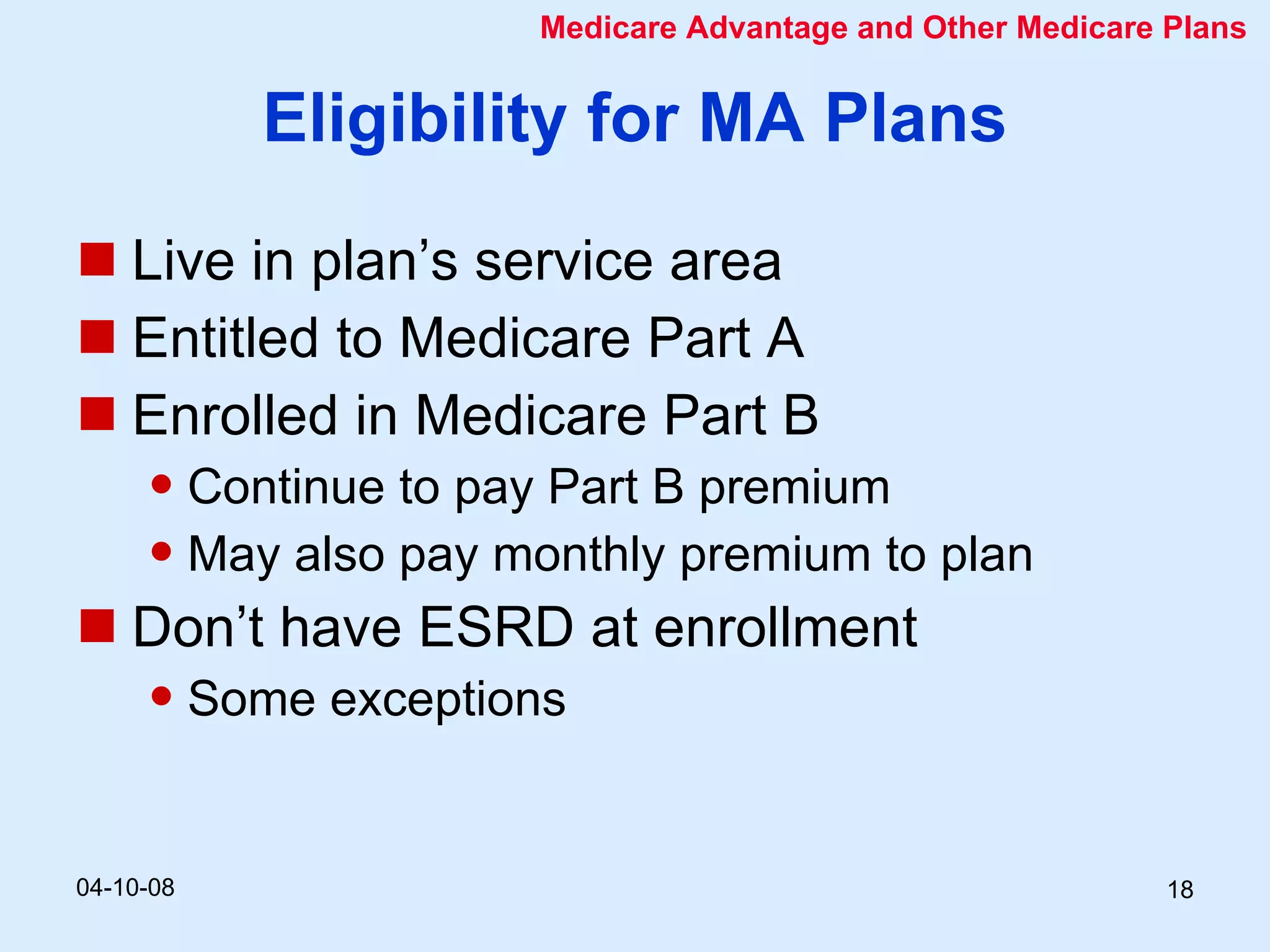 Medicare 101 | PPT
