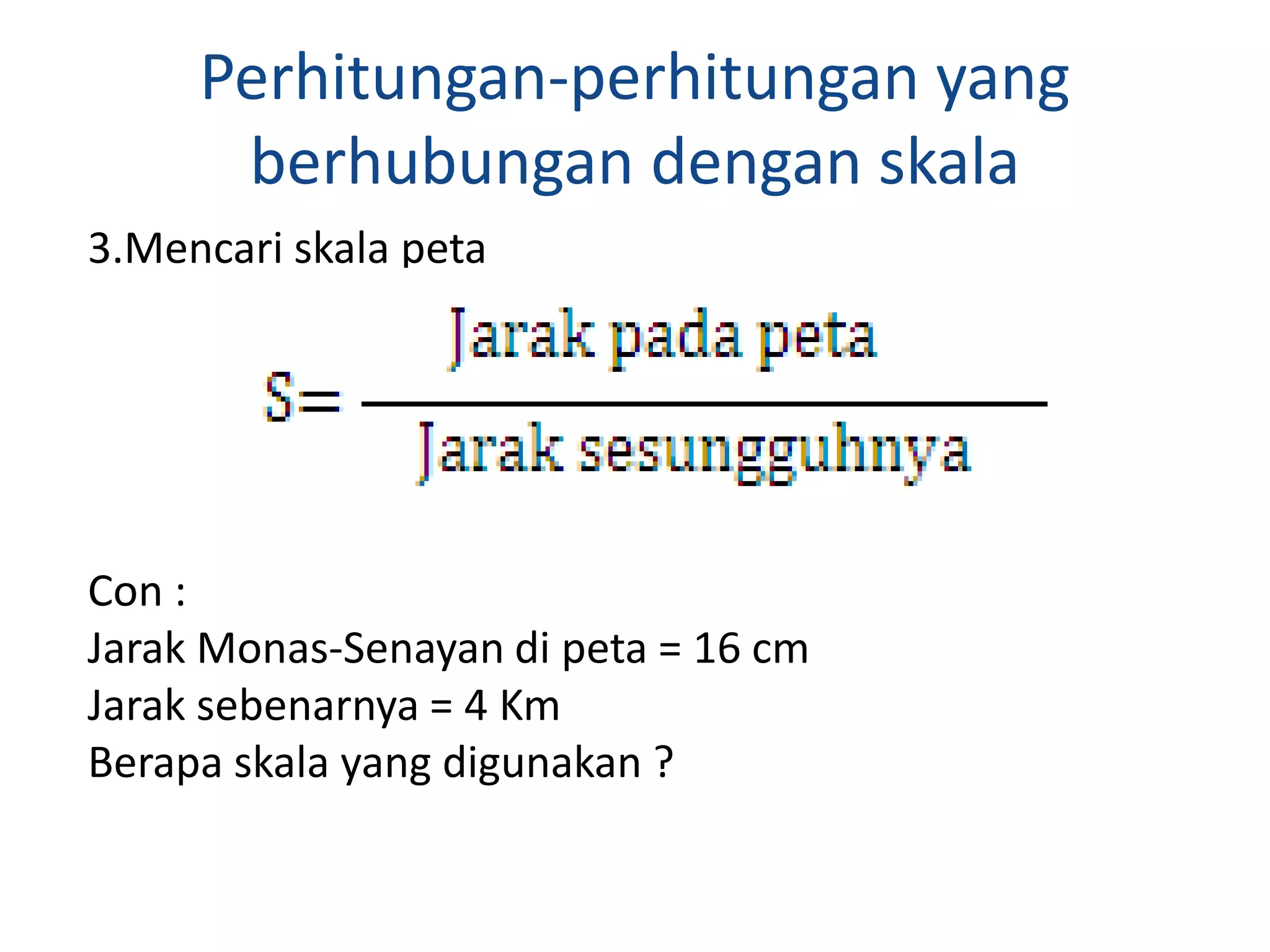 1b menghitung skala | PPTX