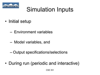 1b MS Overview in modeling simulation.ppt | Technology & Computing