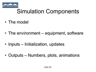 1b MS Overview in modeling simulation.ppt | Technology & Computing