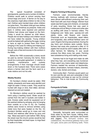 Farm Life & Creameries from 1900 | PDF