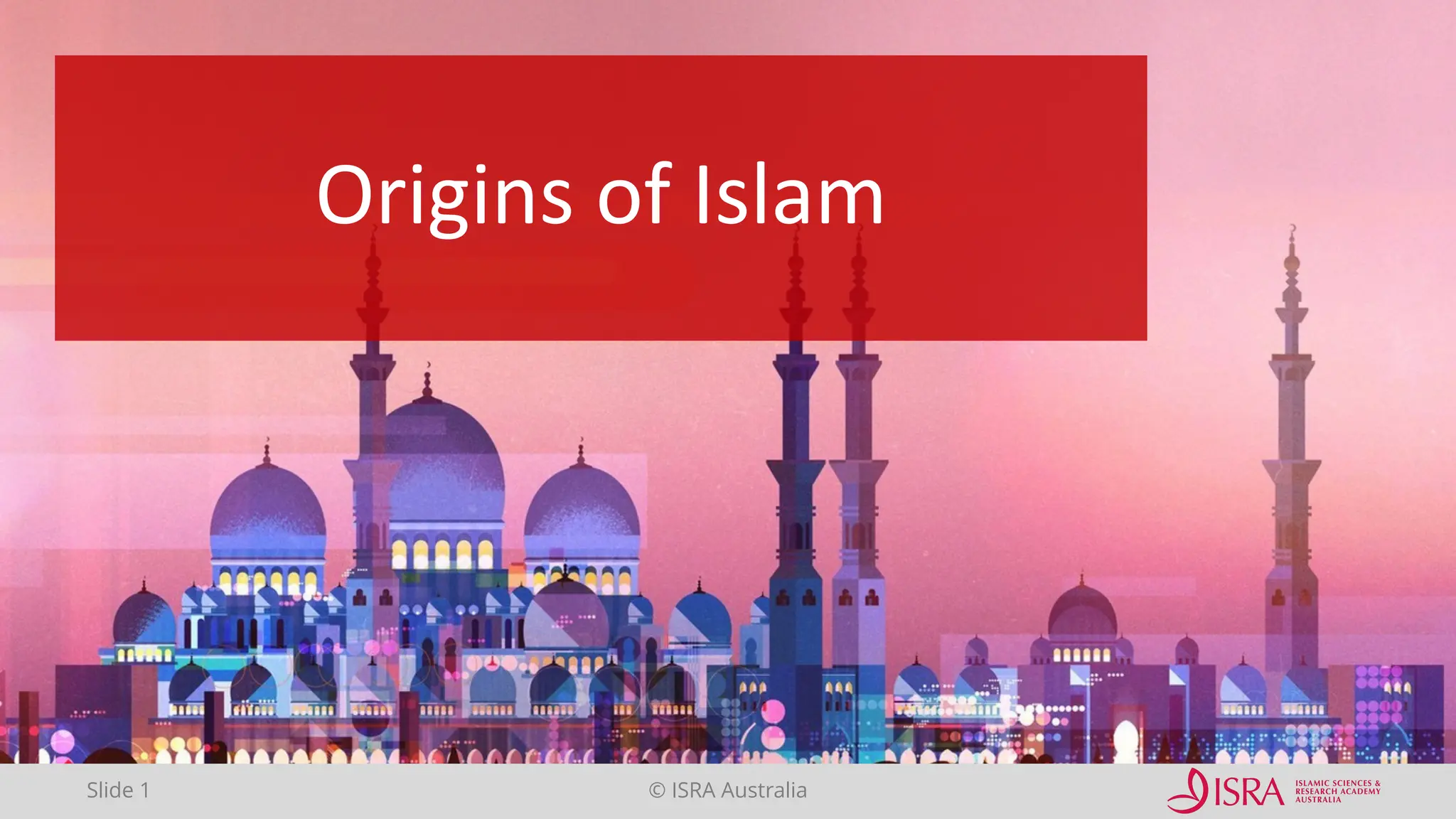 Origins of Islam ISRA (Life of Muhammad) | PDF