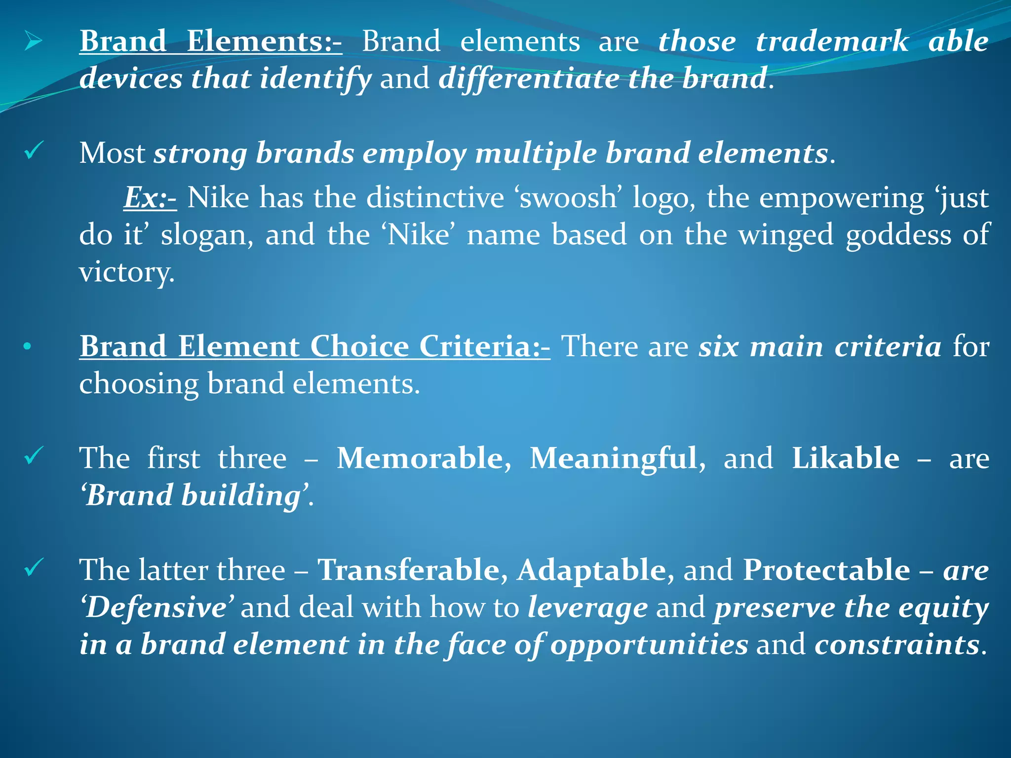 Introduction brand management | PPTX