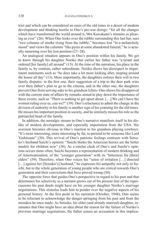 The Selective Narrator " construction of the past in " Kazuo Ishiguro's ...