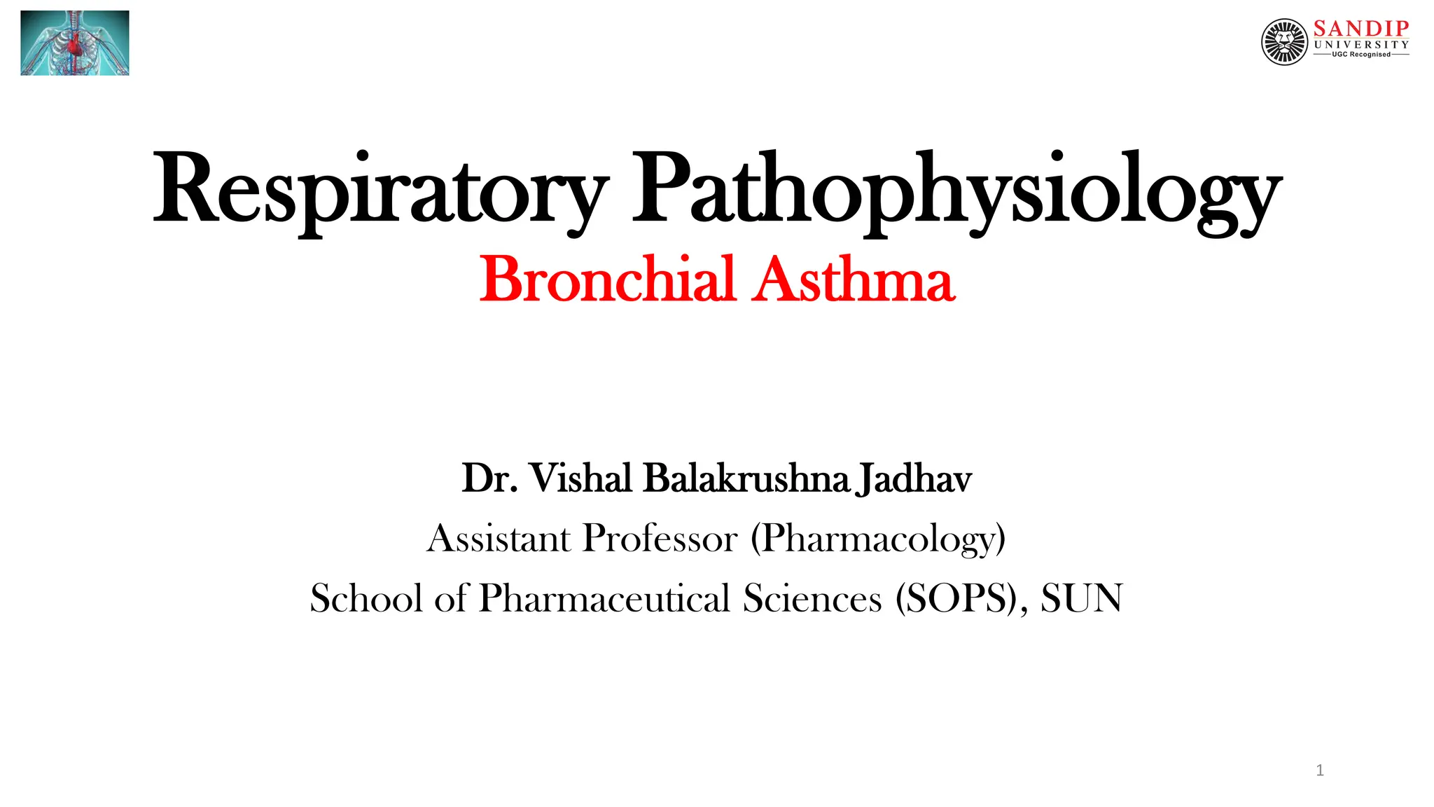 Pathophysiology of Bronchial Asthma..... | PDF