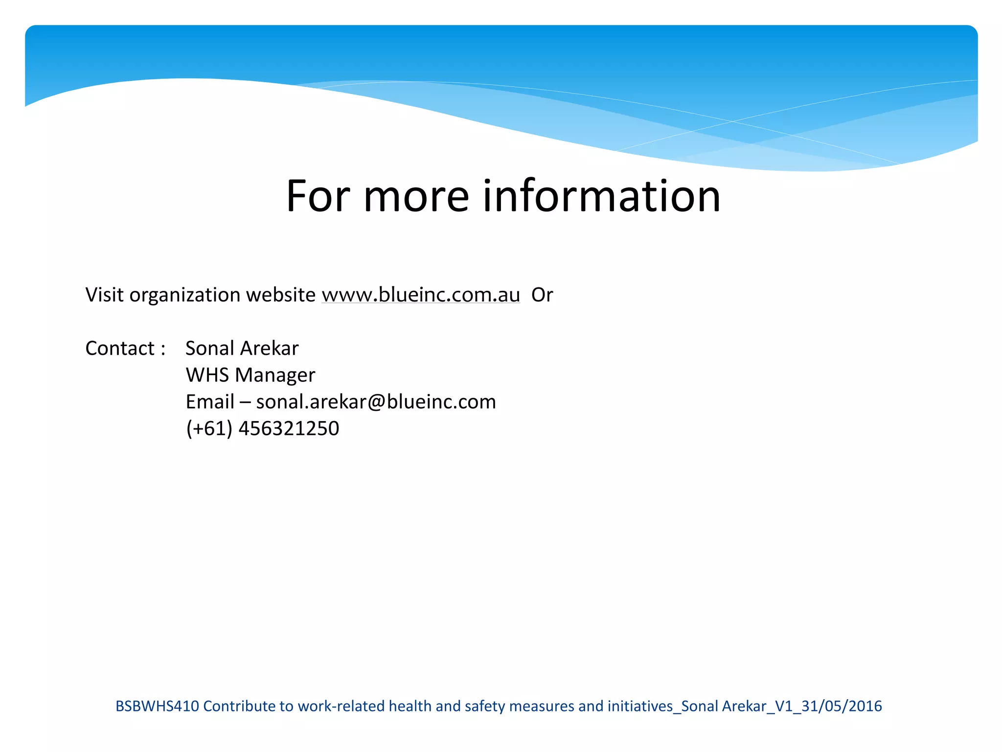 PPT_WHS Trainning | PPT