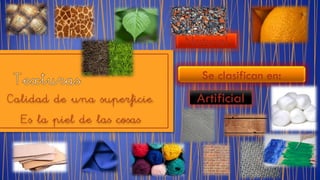 1ºBásico - ARTES VISUALES- Unidad Nº3 - PPT Texturas.pdf