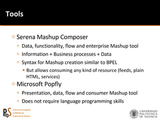 Elucidating the Mashup Hype: Definition, Challenges, Methodical Guide and Tools for Mashups | PPT