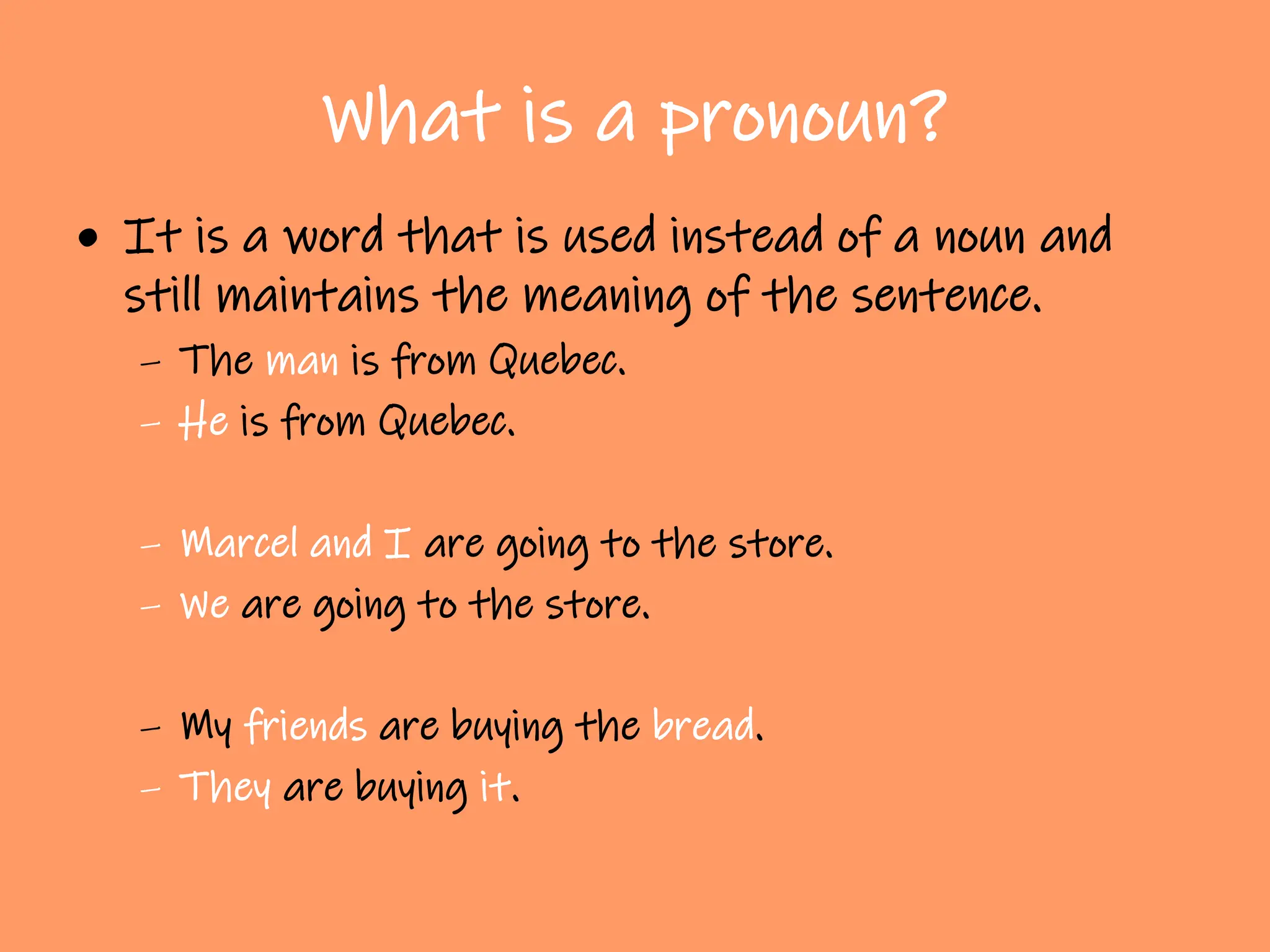 1B English language Subject Pronouns.ppt