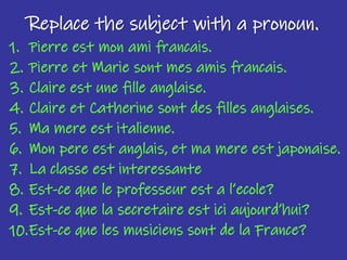 1B English language Subject Pronouns.ppt