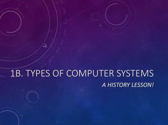 1.4 types of computer | PPT