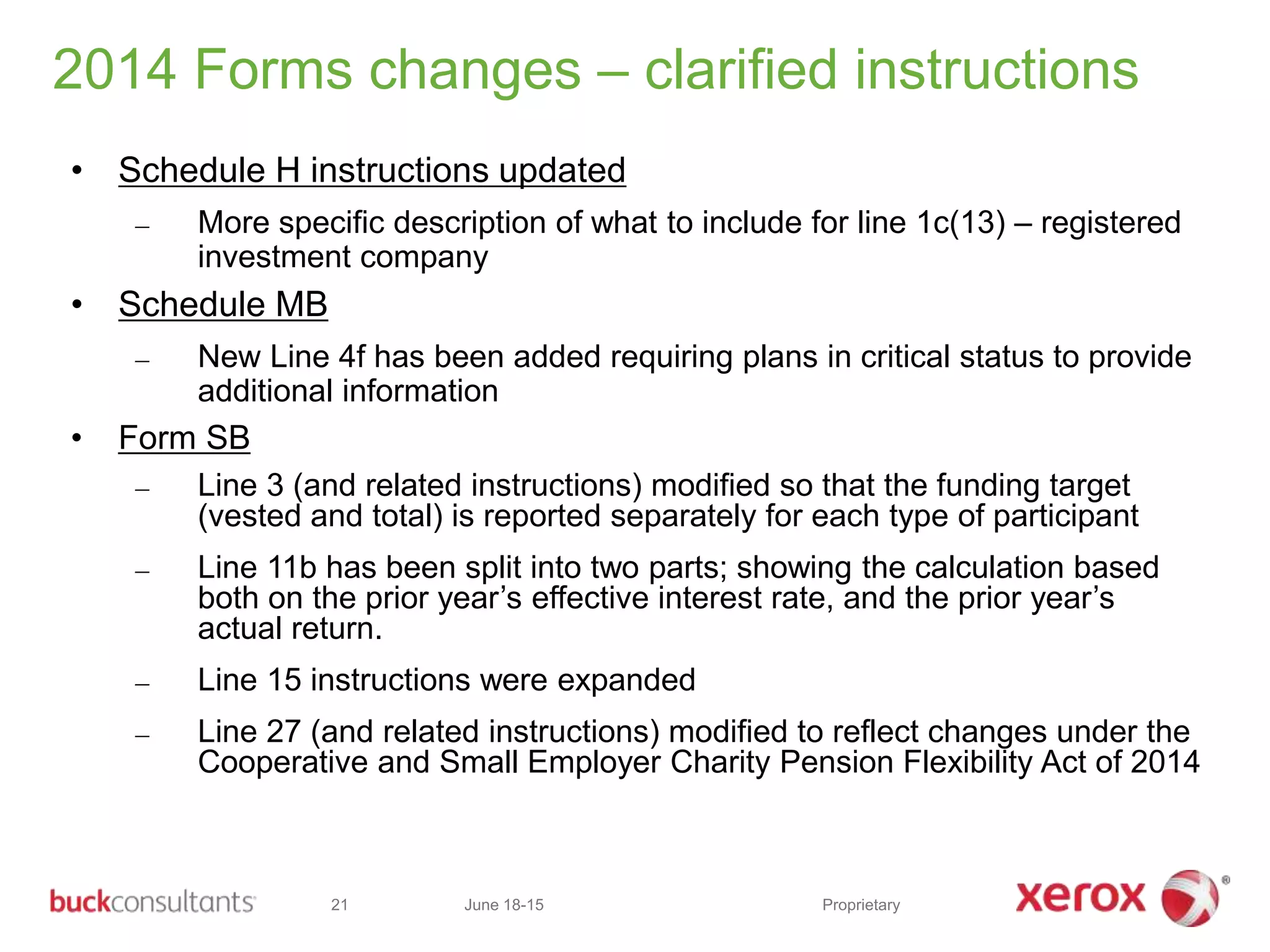 1 buck's form 5500 presentation (rev 6 17-15) | PPTX