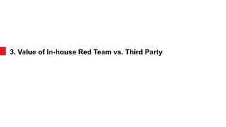FS-ISAC 2019 - Building an Effective Red Team Program 07/08/2019 | PPTX