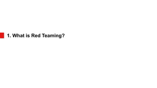 FS-ISAC 2019 - Building an Effective Red Team Program 07/08/2019 | PPTX