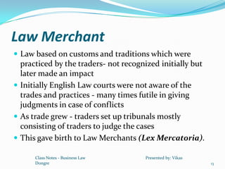 1 business law intro | PPTX