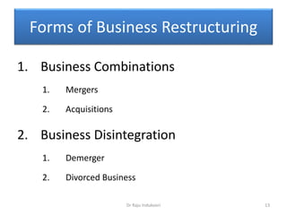 1 business restructuring | PPTX