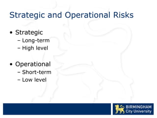 1 business risks | PPT