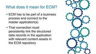 Business Process - the Future of ECM | PPT