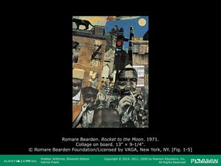 Romare Bearden Collage Rocket To The Moon