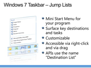 1b Win7 Task Bar | PPT