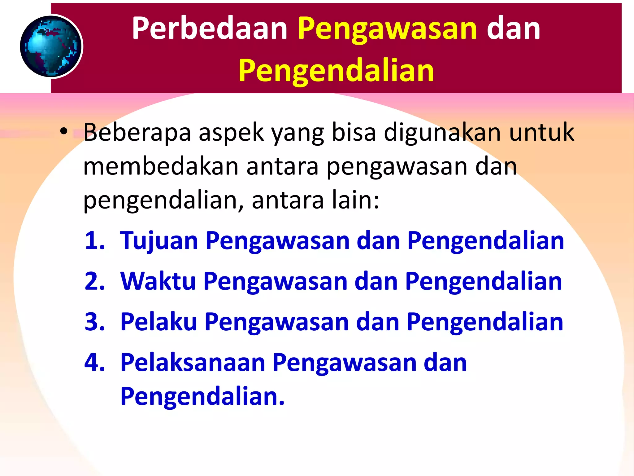 Perbedaan Pengawasan dan Pengendalian _Training "Effective LEADERSHIP ...