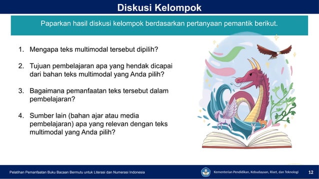 PPT Teks Multimodal untuk Menguatkan Literasi.pptx