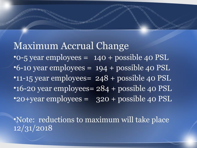 Unscheduled absence | PPT