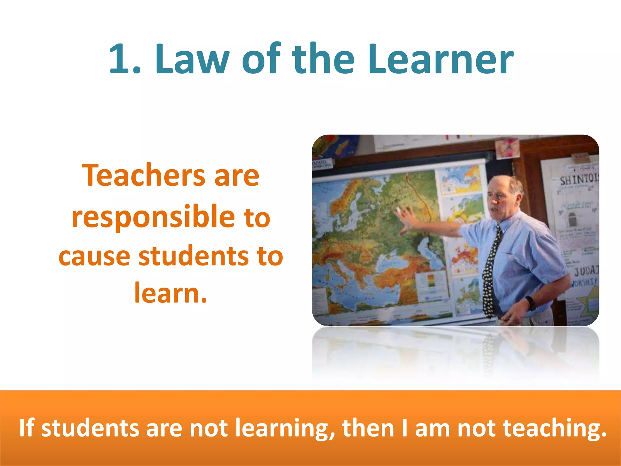 Seven laws of the learner | PPTX