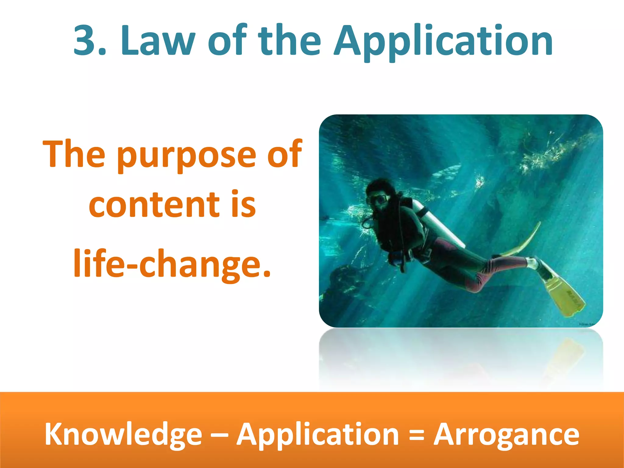 Seven laws of the learner | PPTX