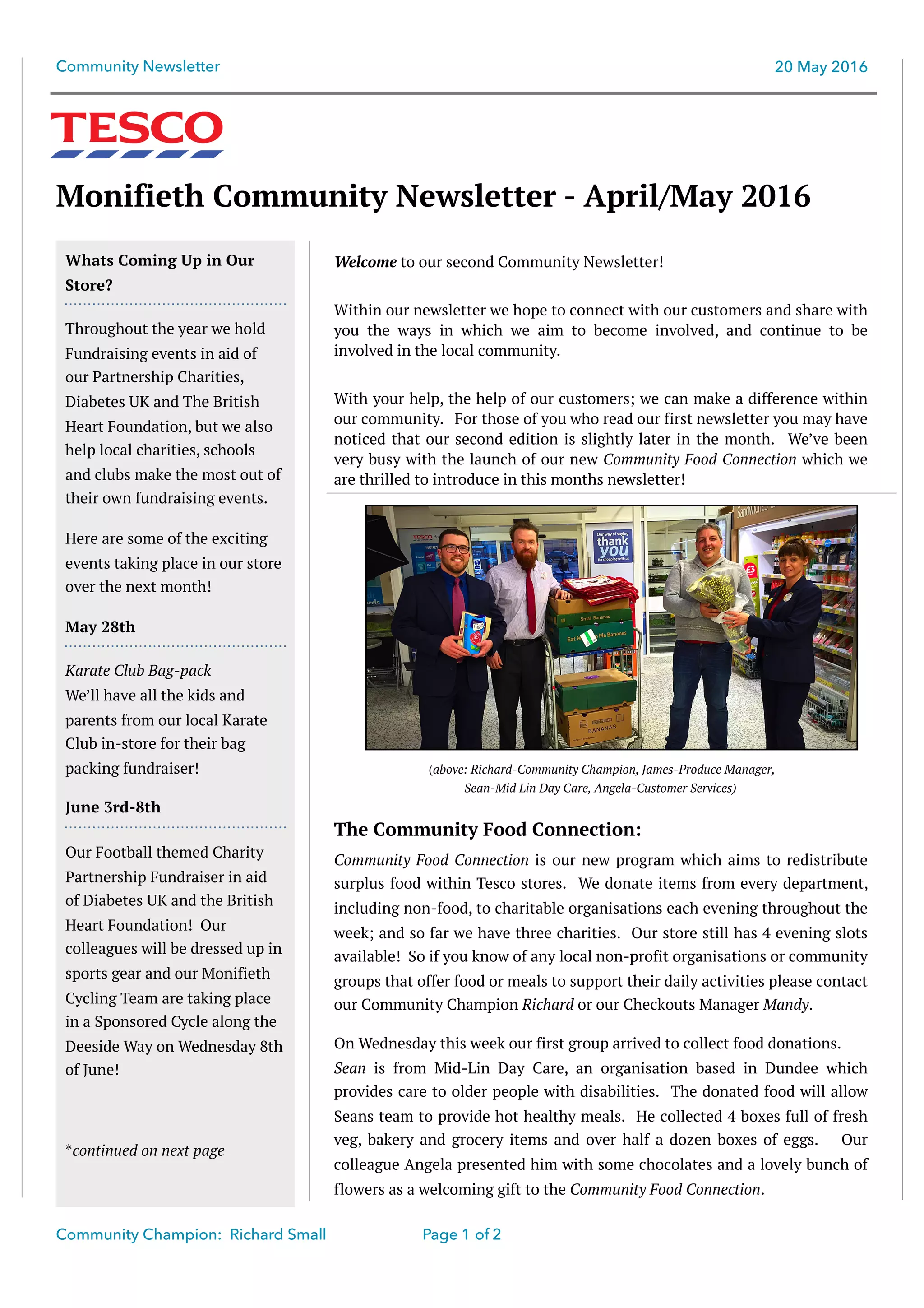 May Customer Newsletter | PDF