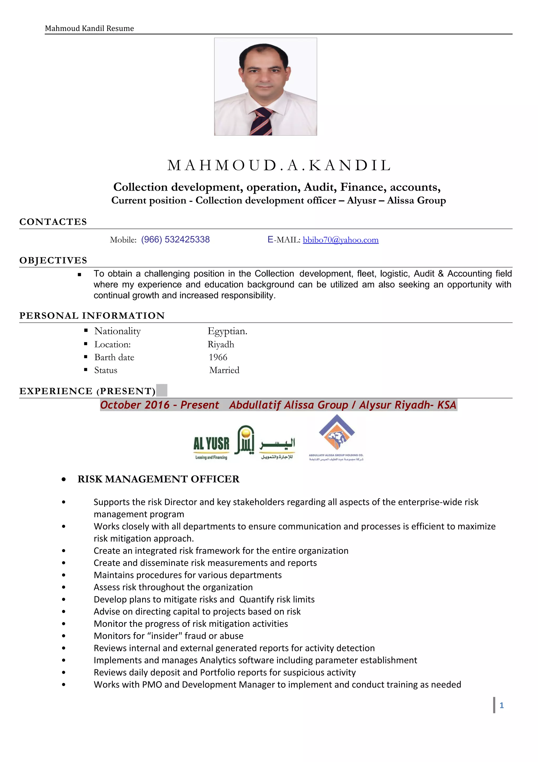 MAHMOUD Kandil CV-1 | DOC