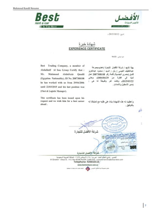 MAHMOUD Kandil CV-1 | DOC