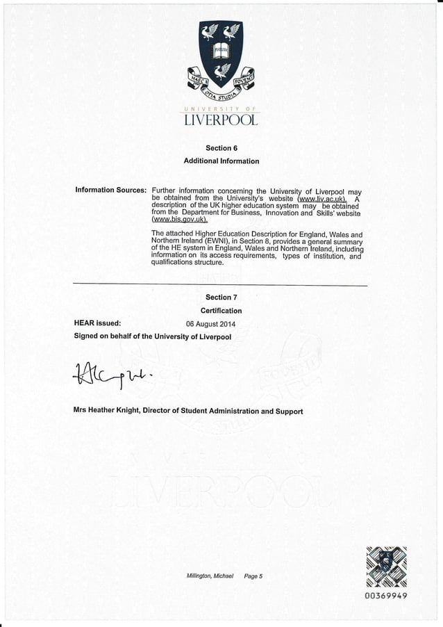 Undergraduate Transcript | PDF | Undergraduate Education | College ...