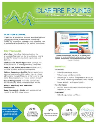 CLARIFIRE ROUNDS OVERVIEW_LEADERSHIP | PDF | Technology & Computing