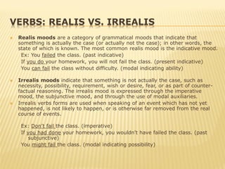 Some grammar explanations for writers | PPT