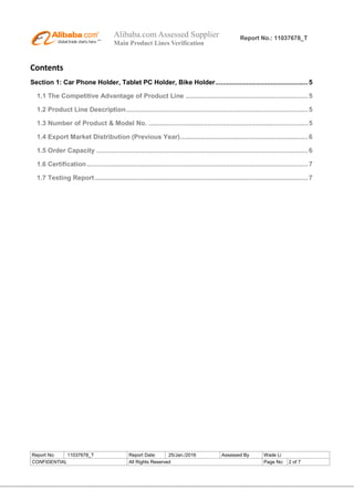 main_product_report-Shenzhen Vesany Electronics Co., Ltd. | PDF