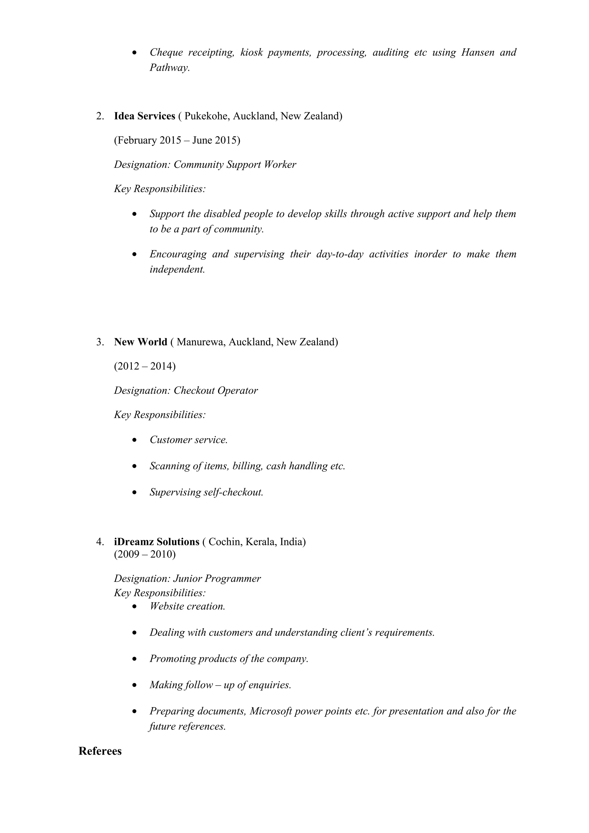 Anoop Jacob CV | DOC