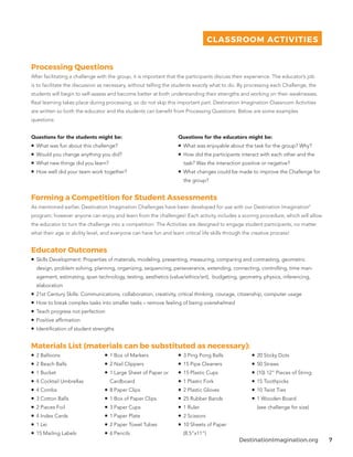 1- 2015 Destination Imagination Education Guide | PDF